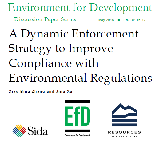 A Dynamic Enforcement Strategy to Improve Compliance with Environmental ...