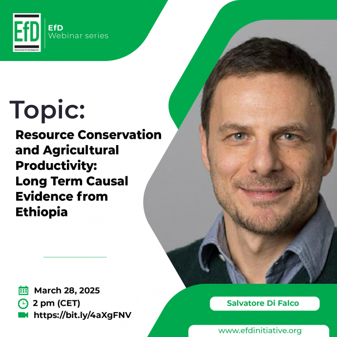 EfD Webinar series: Salvatore di Falco - cancelled | EfD - Initiative